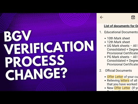 Background Verification process in telugu l BGV in Capgemini l BGV in ...