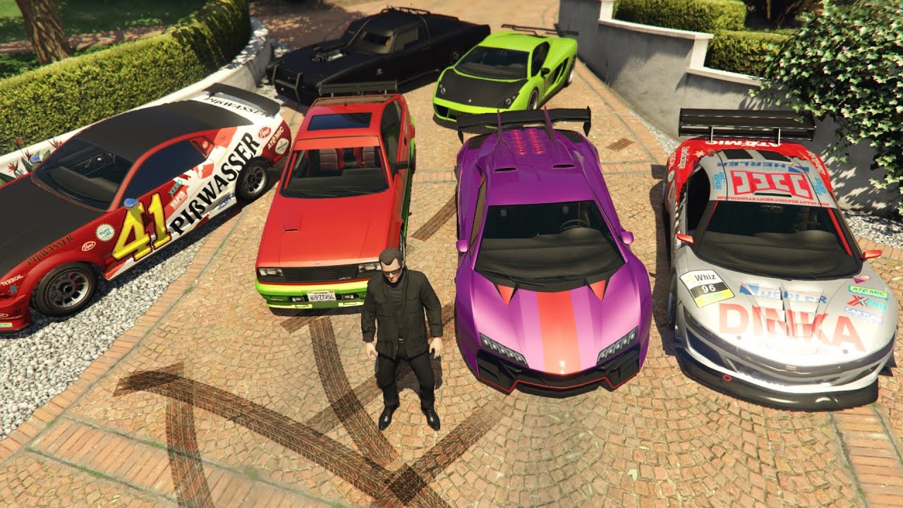 GTA 5 Rare Cars Location - GTA 5 Hidden & Secret Cars - YouTube