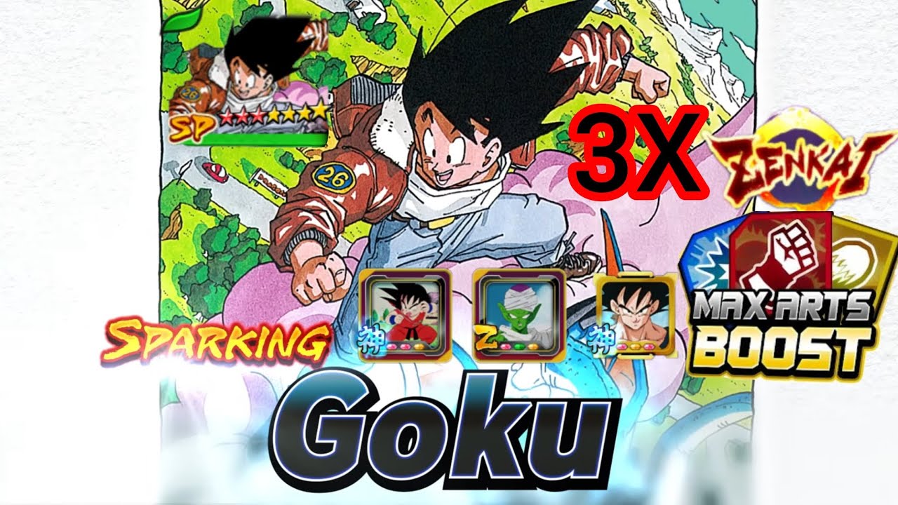 3X ZENKAI BUFFED MAX ARTS BOOST MANGA GOKU IS CRAZY GOOD!(Dragon Ball ...