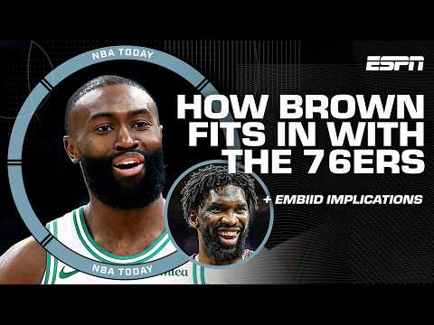 TITLE OR BUST for 76ers!? 😦 Will Jaylen Brown need to THROTTLE BACK on crowded roster? | NBA Today