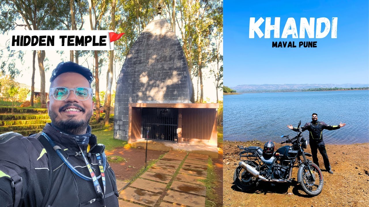 Unbelievable Place Near Pune - Khandi | Royal Enfield Himalayan - YouTube