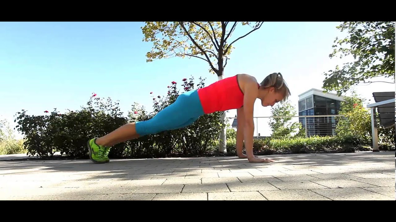 Plank Jump - Workout Anywhere! - YouTube