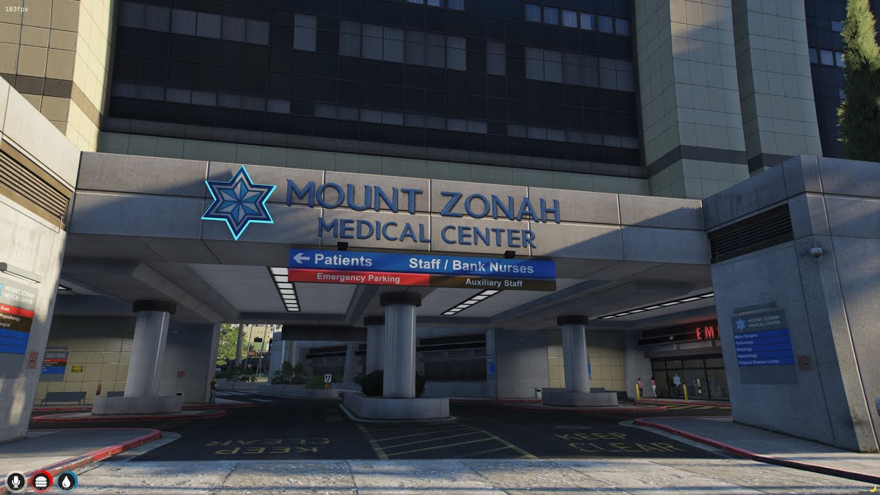 Mount Zonah Hospital Fivem mlo - YouTube