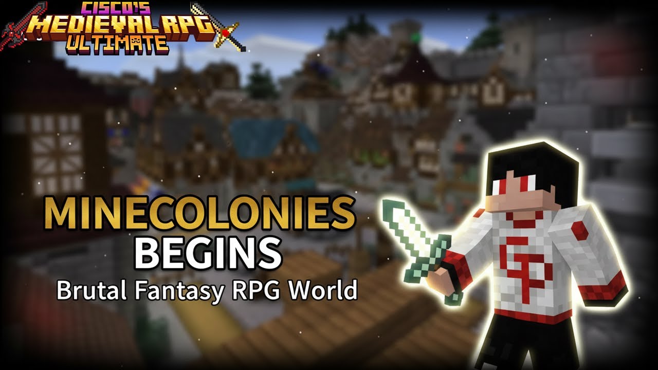 🔴 Minecraft Cisco’s Fantasy RPG | MineColonies — Who Really Works for ...