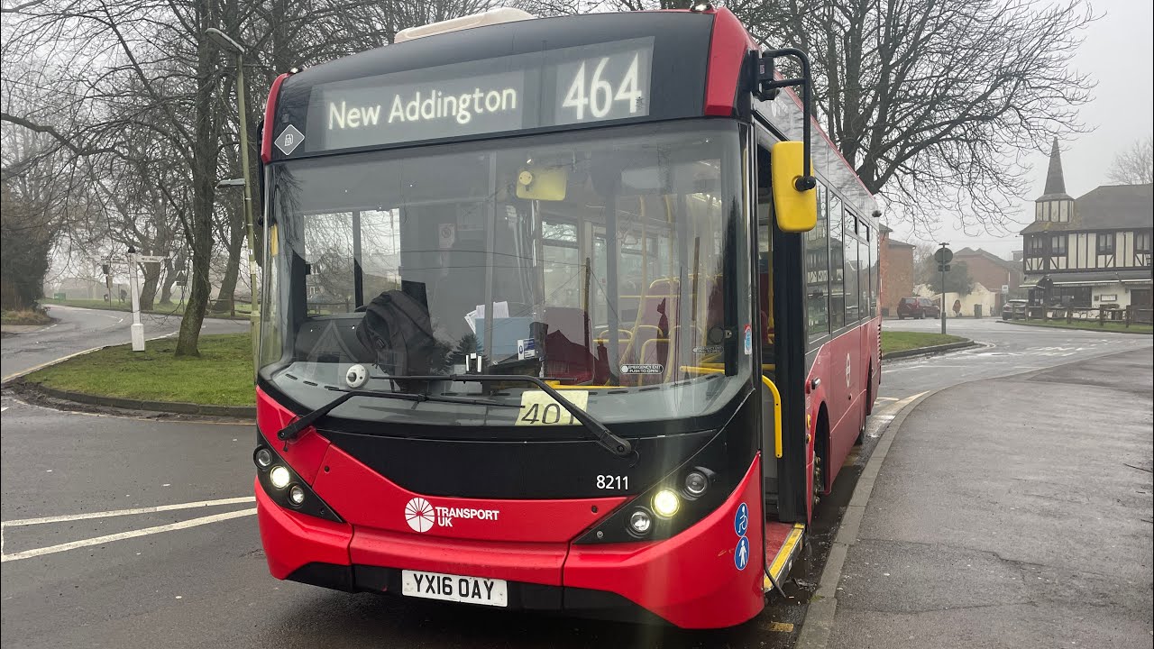 464 TFL Full Bus Journey - New Addington to Tatsfield - YouTube