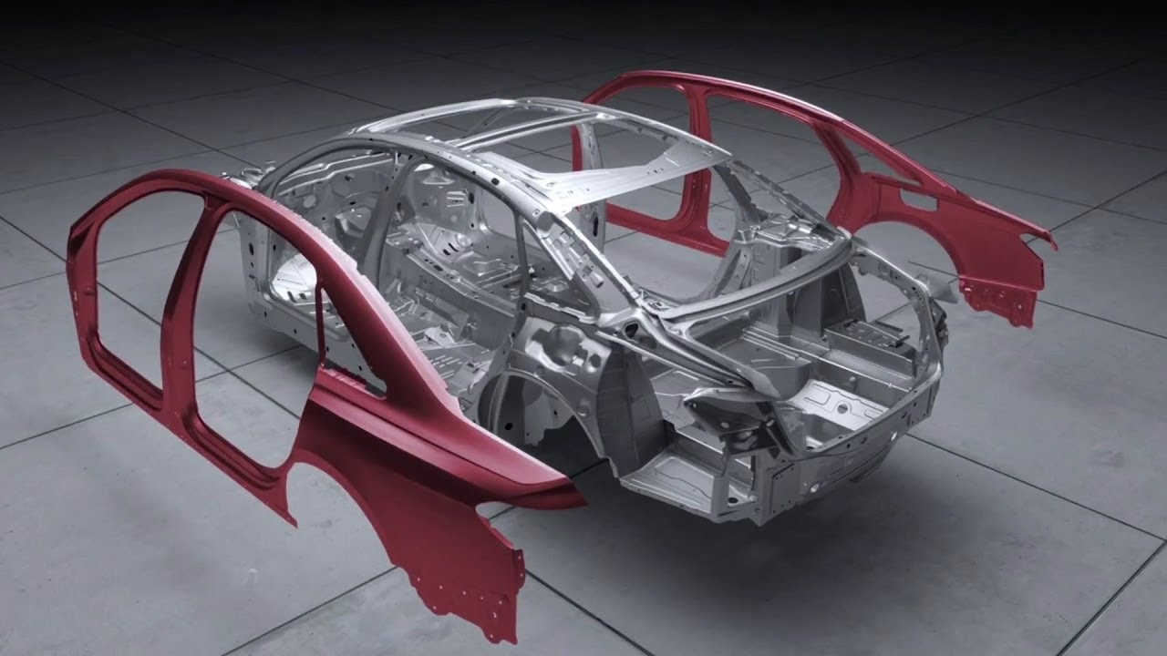 CarWorldTH - 2018 Audi A8 Body Structure - Engineering Wonder ...