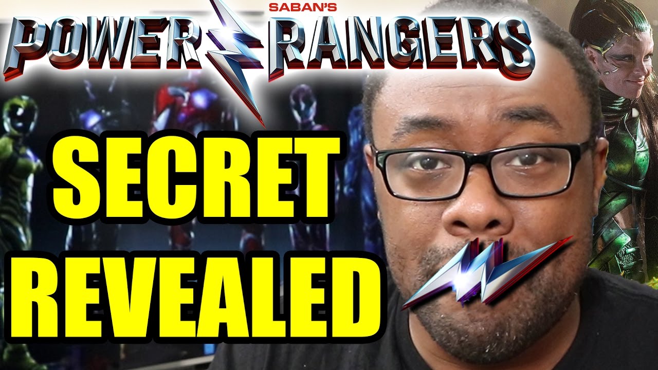 MY POWER RANGERS MOVIE SECRET REVEALED #PowerRangersMovie - YouTube