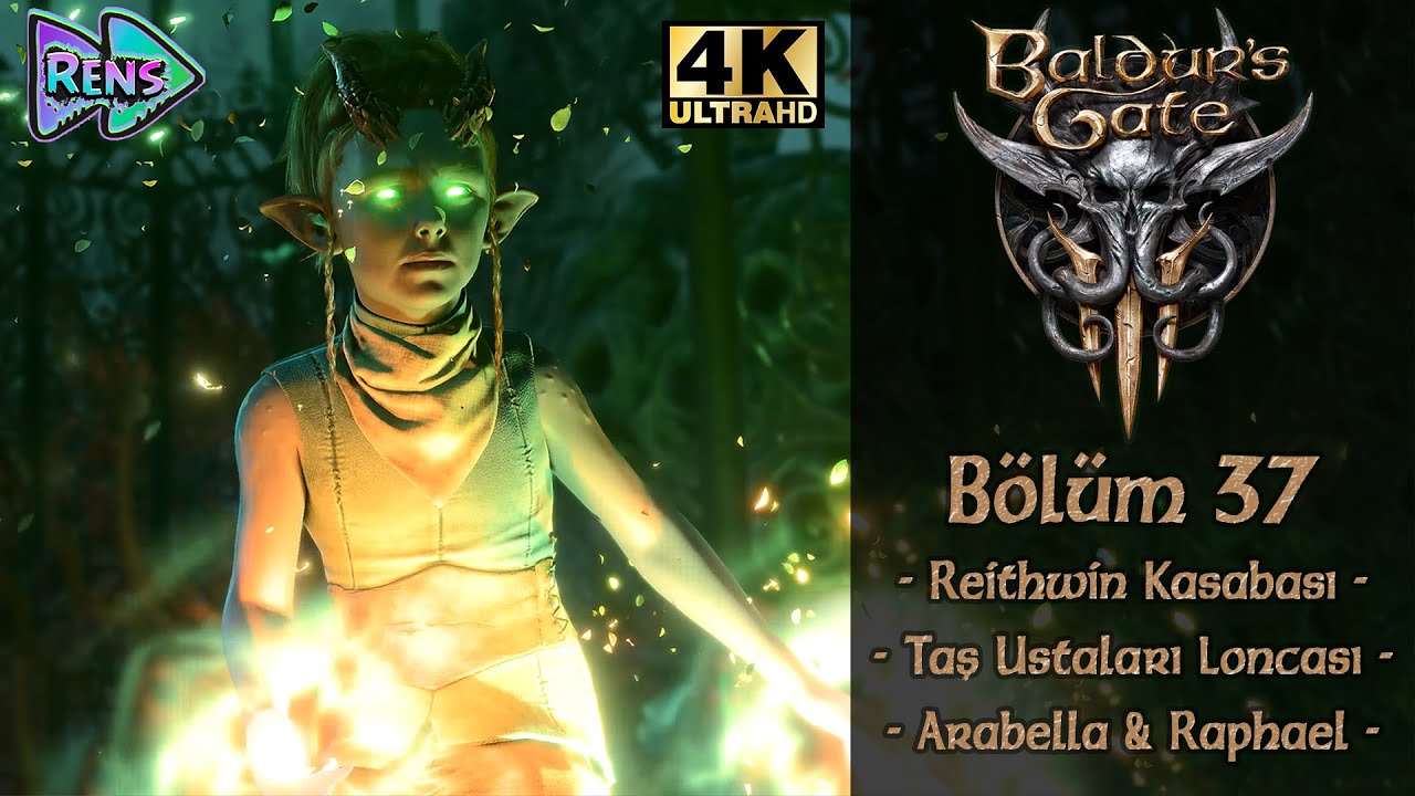 Baldur's Gate 3 - Bölüm 37 (Reithwin Kasabası - Taş Ustaları Loncası ...