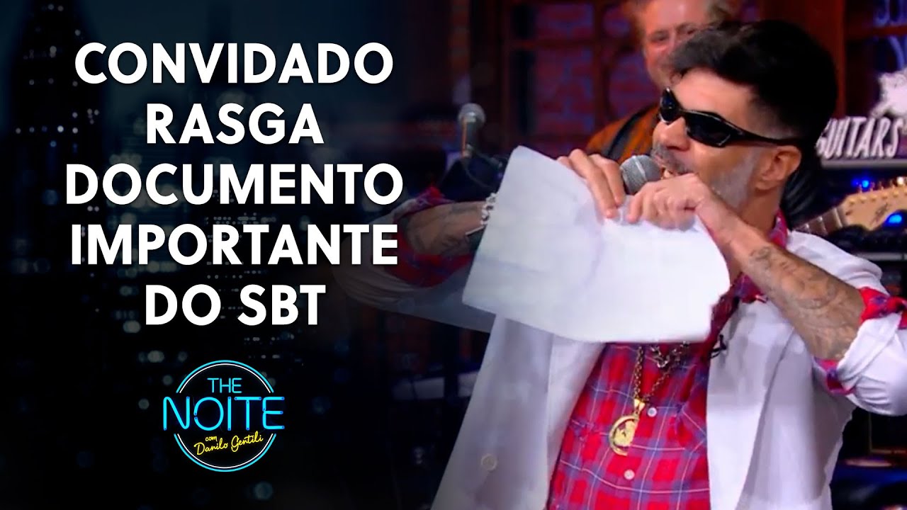 Danilo Gentili Não Se Conteve E Pediu Respeito Para Os Convidados Do