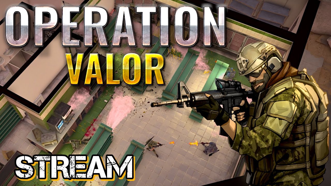 The Next Best Tactical Top Down PvP Shooter | Operation Valor Livestream 5 | - YouTube