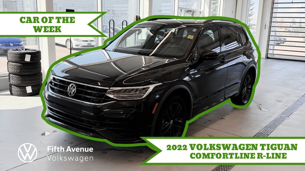 2022 VW Tiguan Comfortline R-Line Black Edition - REVIEW | Car of the ...