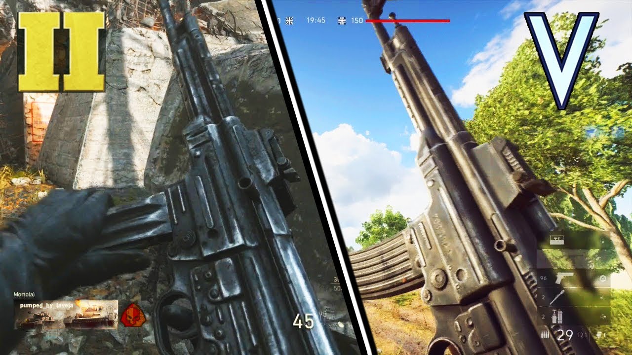 JOGANDO DE STG 44 EM 2 GAMES DIFERENTES! COD WW2 e BFV! - YouTube