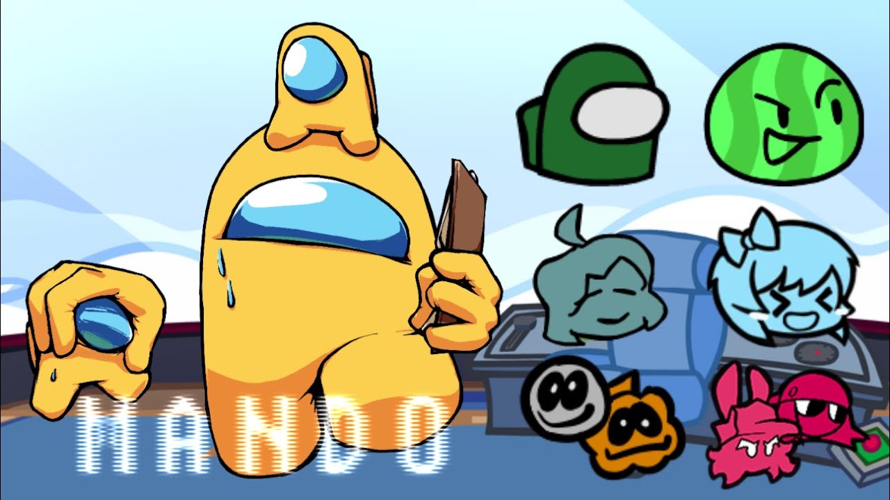 FNF - Mando But Every Turn Another Different Character Is Used (Mando ...