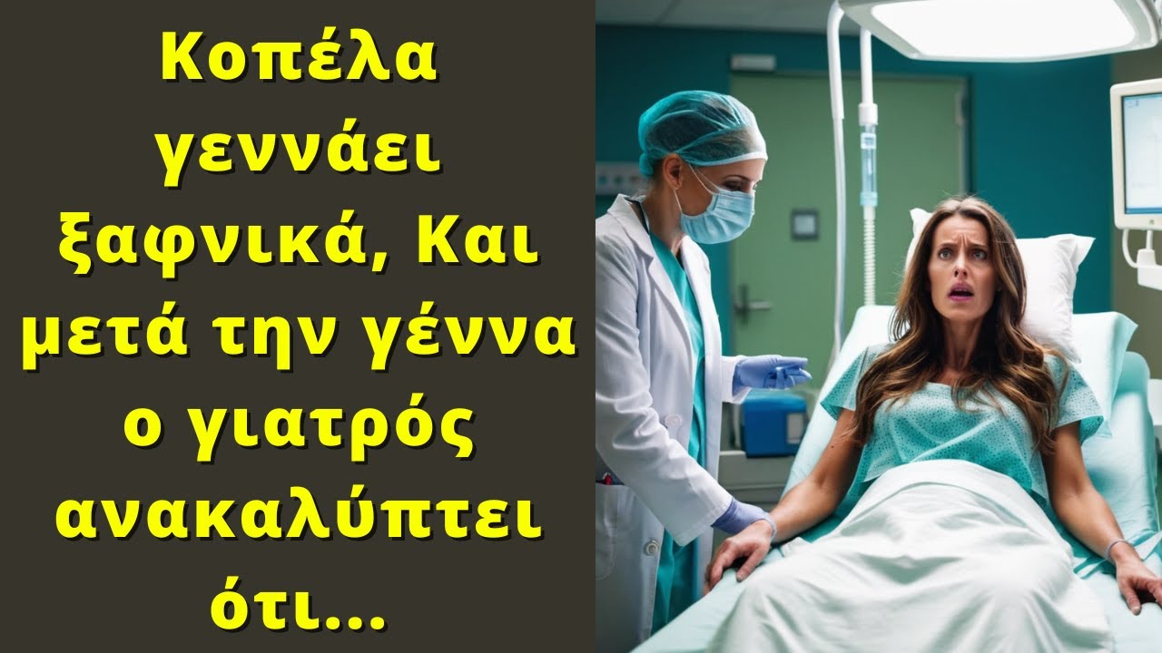 Κοπέλα γεννάει ξαφνικά, Και μετά την γέννα ο γιατρός ανακαλύπτει ότι ...