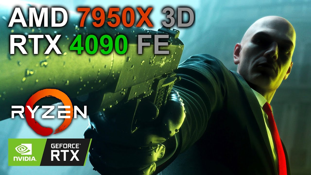7950x3D + 4090 | Hitman 3 4K Benchmark - YouTube