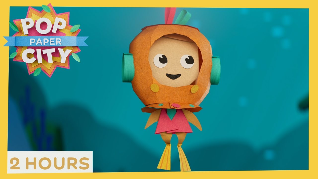 🖍️ Pop Paper City ️ 2 HOUR Full Episodes Compilation - YouTube