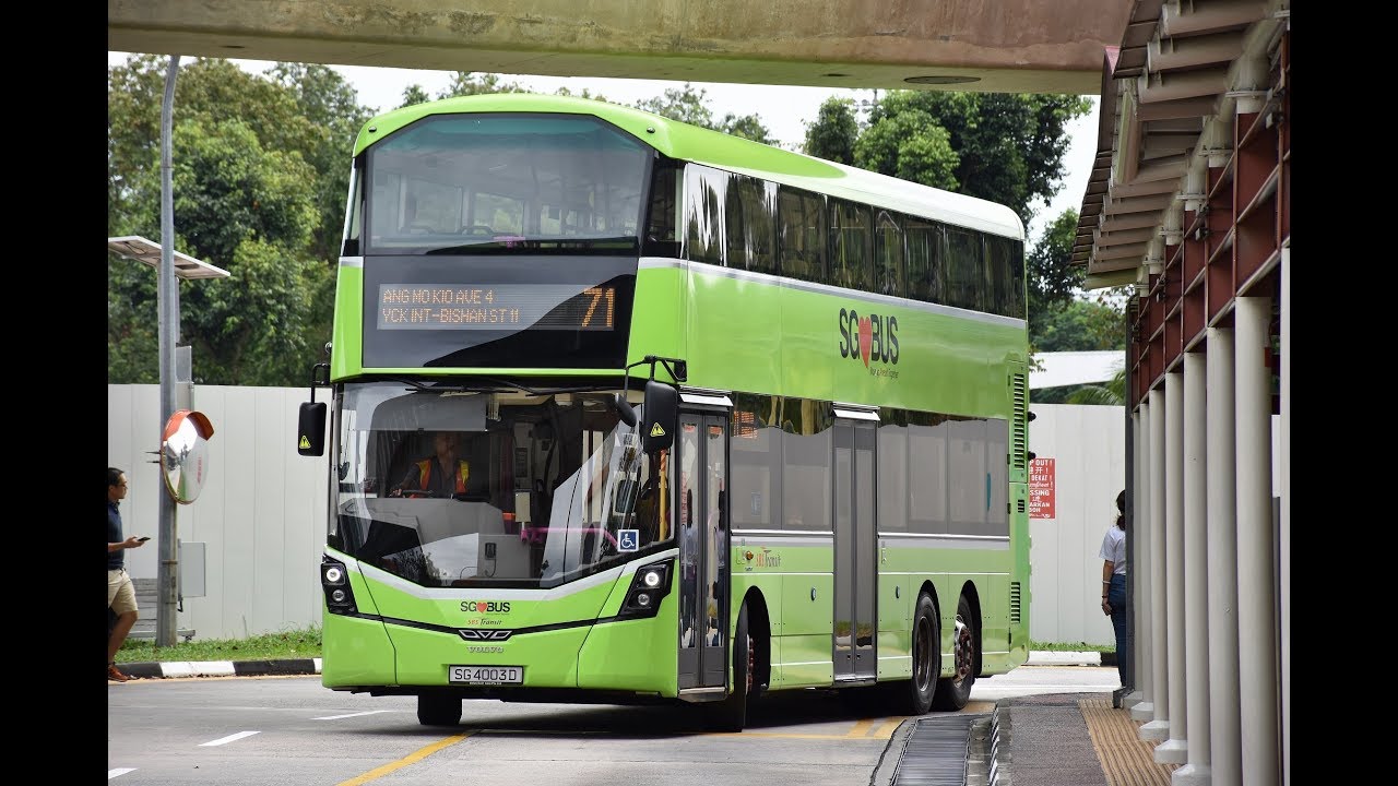 [SBS Transit] Volvo B8L (Wright Eclipse Gemini III) Demo: SG4003D ...