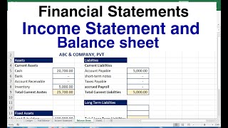 Balance Sheet Template For Excel