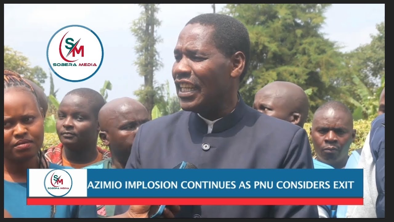 "Raila betrayed us! We will leave Azimio!" -PNU Party leader Peter ...