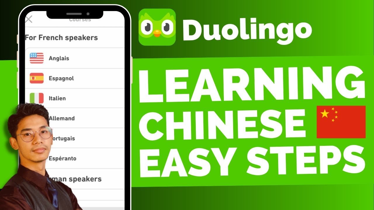 Learning Chinese On Duolingo - Easy Steps ! - YouTube