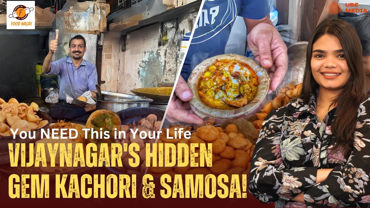 Top Kachori & Samosa Spots near Vijaynagar, Indore! Food Nagari - YouTube