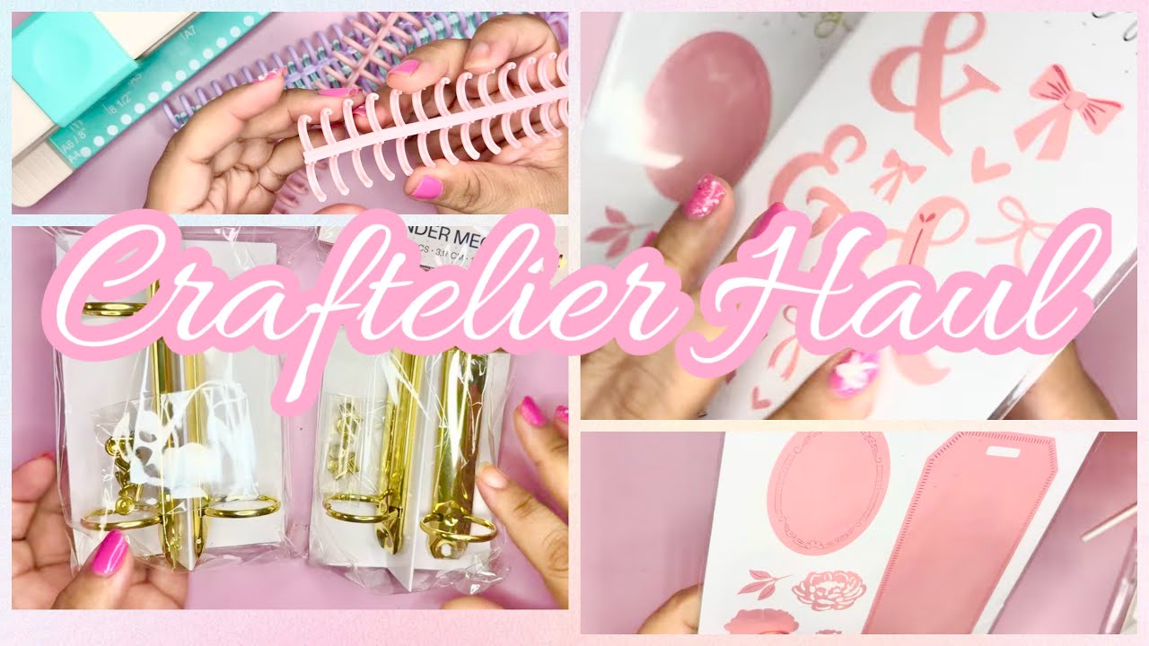Craftelier Haul - New Binding System - YouTube