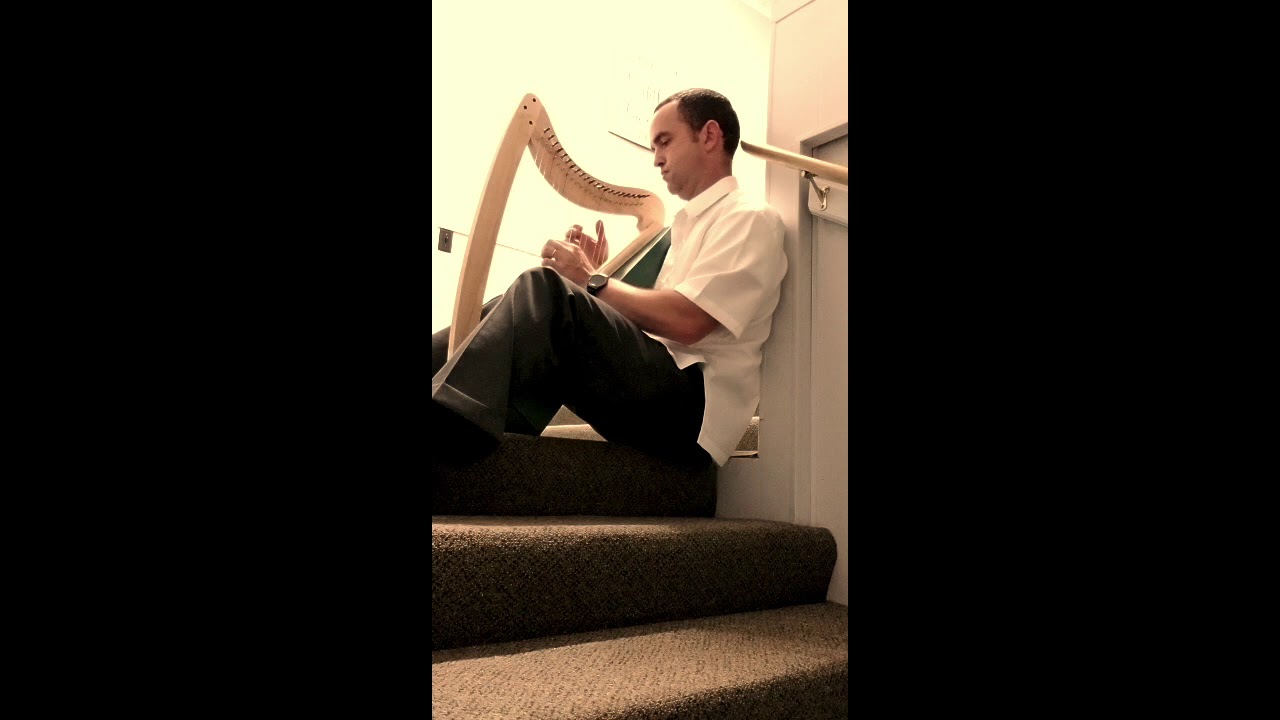 Scarborough Fair Harp // Cardboard Harp // Fireside Harp - YouTube