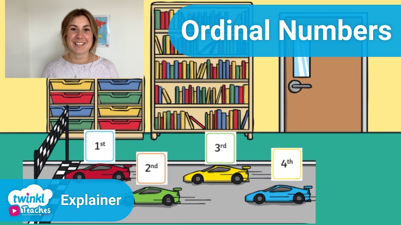 Twinkl KS1 | How to Use the Ordinal Numbers to Ten Flashcards - YouTube