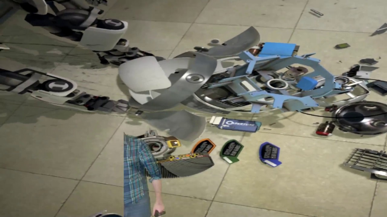 The Lab - Robot Repair on Oculus Rift - YouTube
