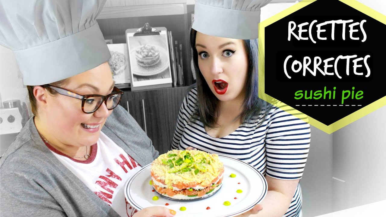 Recettes Correctes : SUSHI PIE FACILE! // 2FillesOrdinaires - YouTube