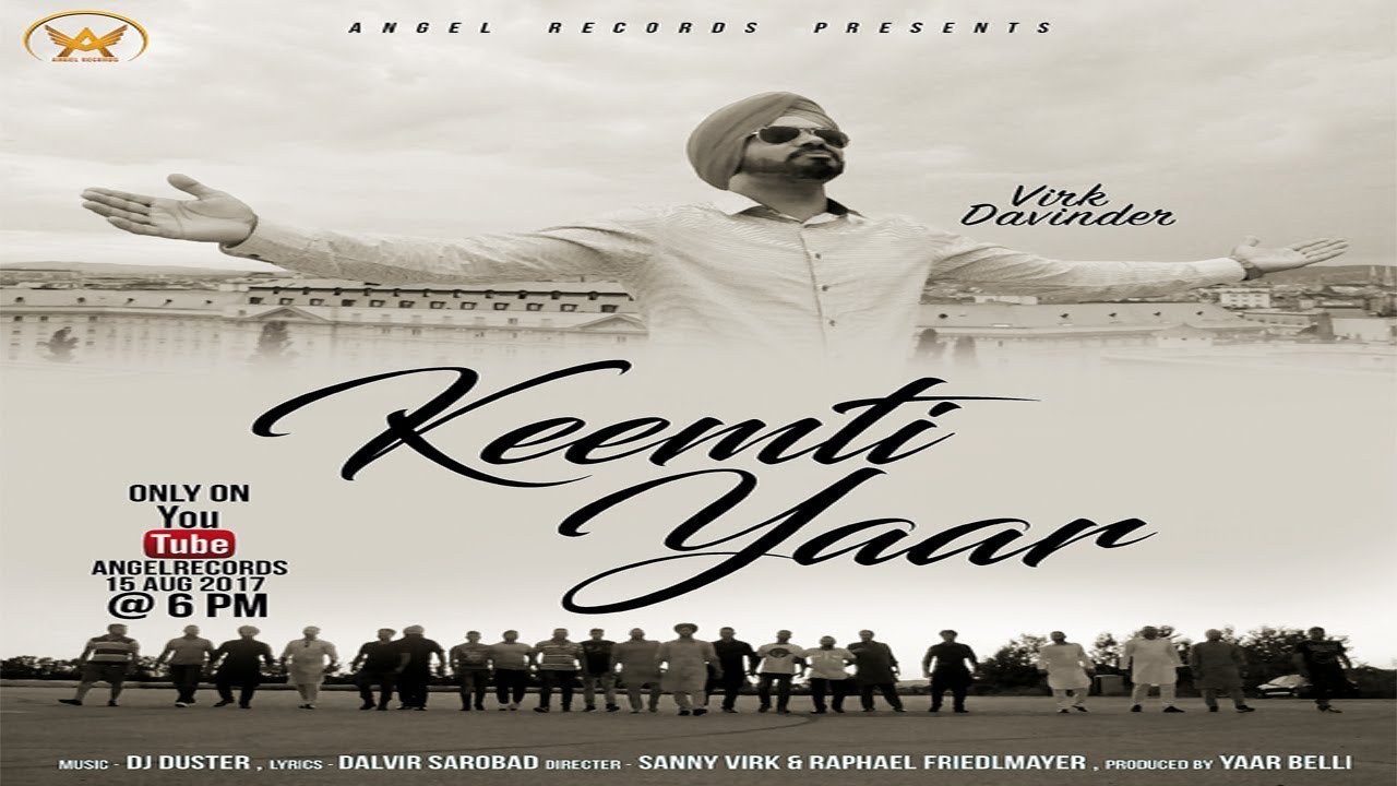 Keemti Yaar || Virk Davinder || Latest Punjabi Song 2017 || Angel ...