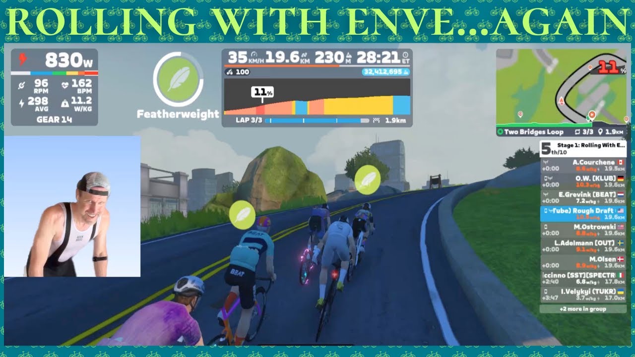 Did My 2nd Attempt Go Better Than My 1st? Rolling With ENVE - Zwift ...