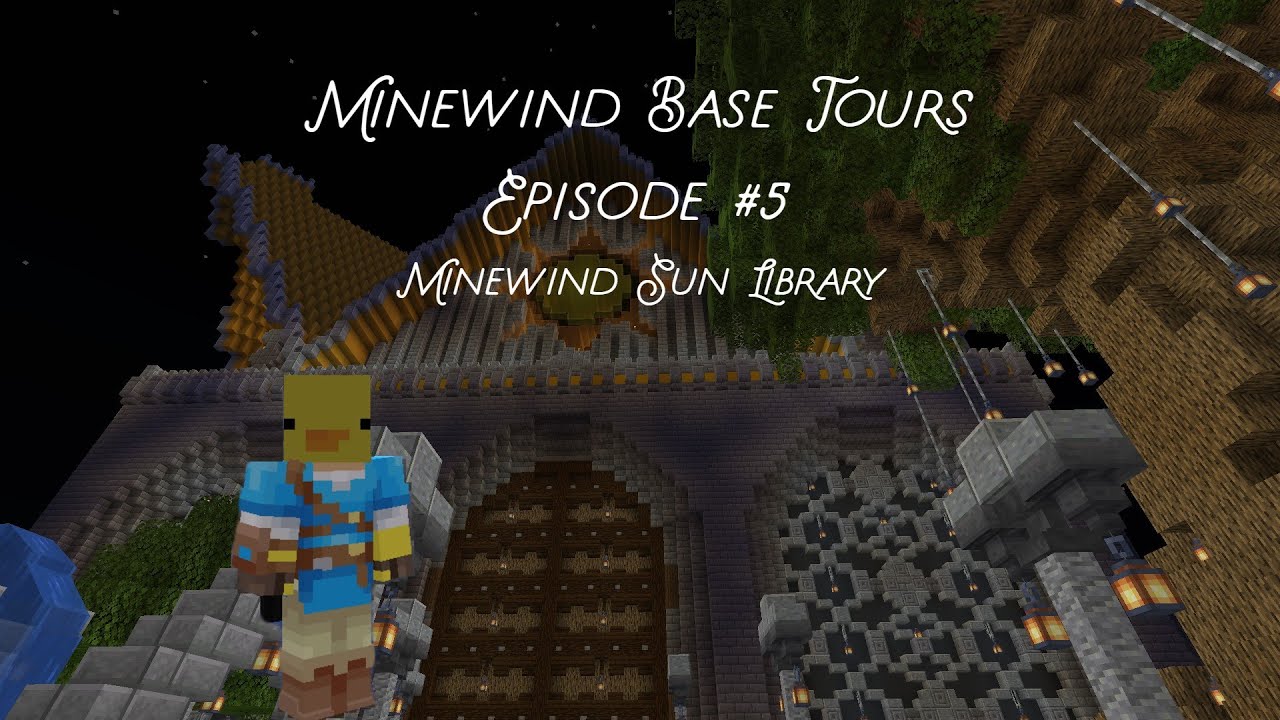 Minewind Base Tours #5 - The Minewind Sun Library - YouTube