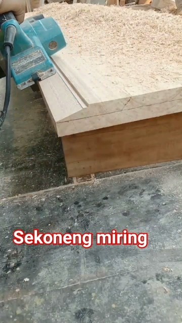 The process of making a slanted sekoneng - YouTube