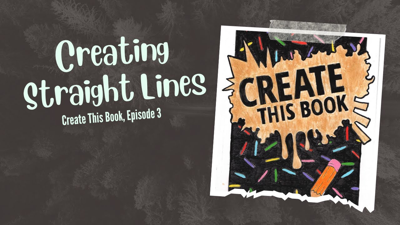 Create This Book: Creating Straight Lines - YouTube
