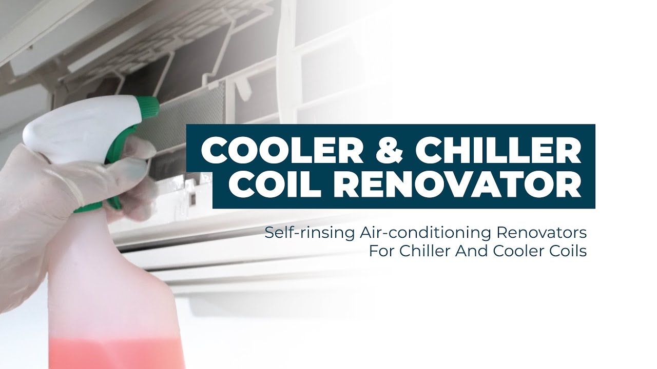 No Rinse Cooler & Chiller Coil Renovator - COILTRON 9031 | Self-rinsing ...