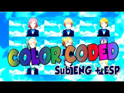 µ’s Don'na Toki mo Zutto (sub ESP / ENG + Romaji + Color Coded) - YouTube