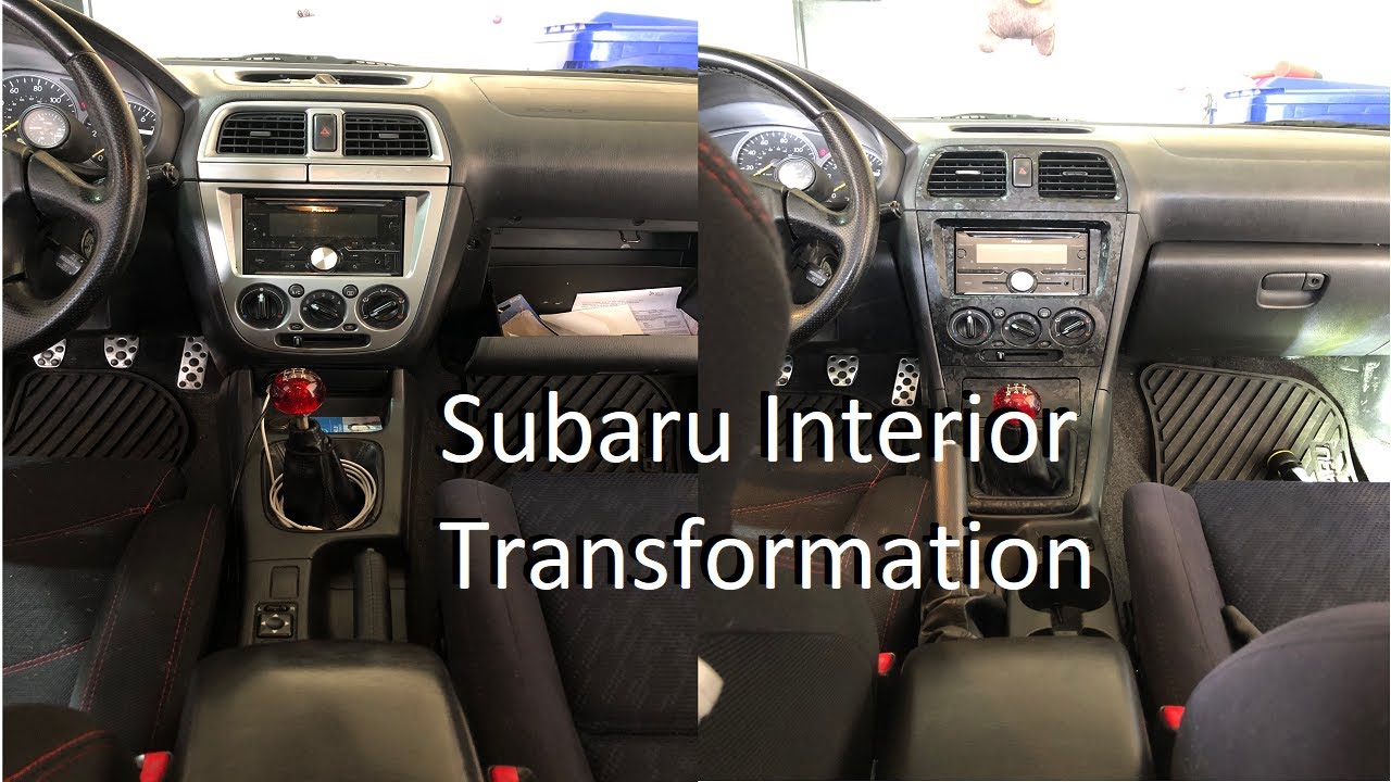 In the Shop: Subaru Interior Transformation - YouTube