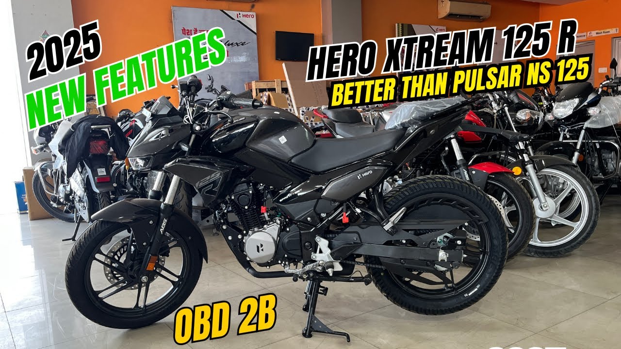 New 2025 Hero Xtream 125 R OBD 2B Detailed Review - YouTube