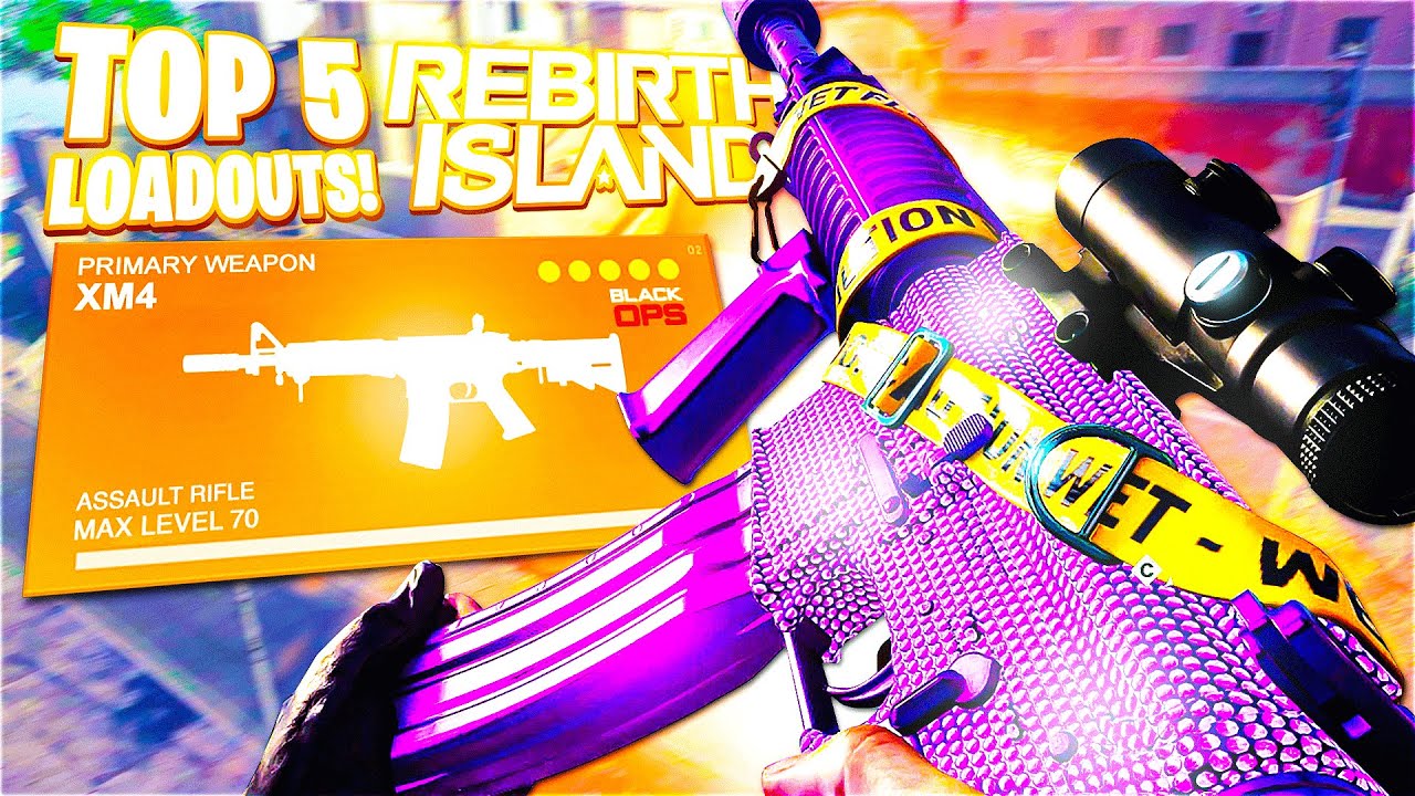 Rebirth Island TOP 5 LOADOUTS 👑(Warzone Best Loadouts) - YouTube