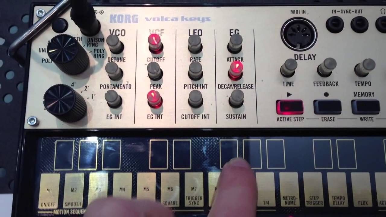 Korg Volca Keys Hands-on - YouTube