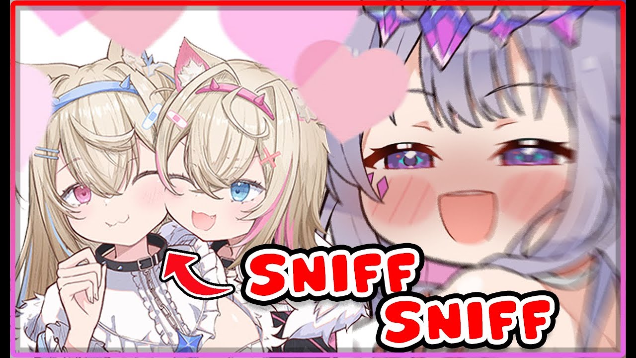 [ENG SUB/Hololive] Holo Advent is curious about how FUWAMOCO smells ...