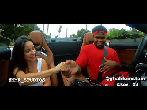 Uber Driver Raps For Pretty Latina in a mercedes gt