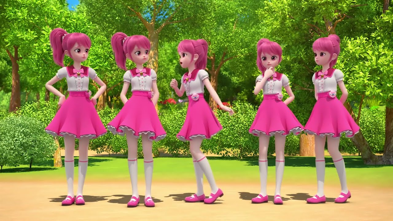 Anime girl accidentally clones herself - YouTube