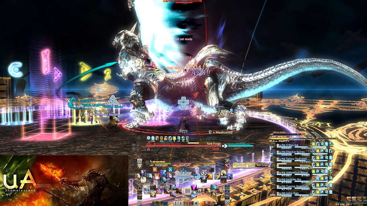 FFXIV: SB - Unreal - The Weapon's Refrain (Ultimate) UWU (PLD PoV ...