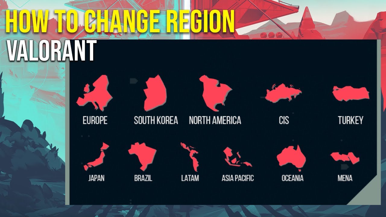 How to Change your Region on Valorant (2024) Step By Step - YouTube
