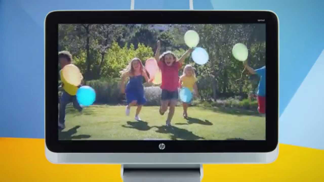 sprout features sprout by hp - YouTube