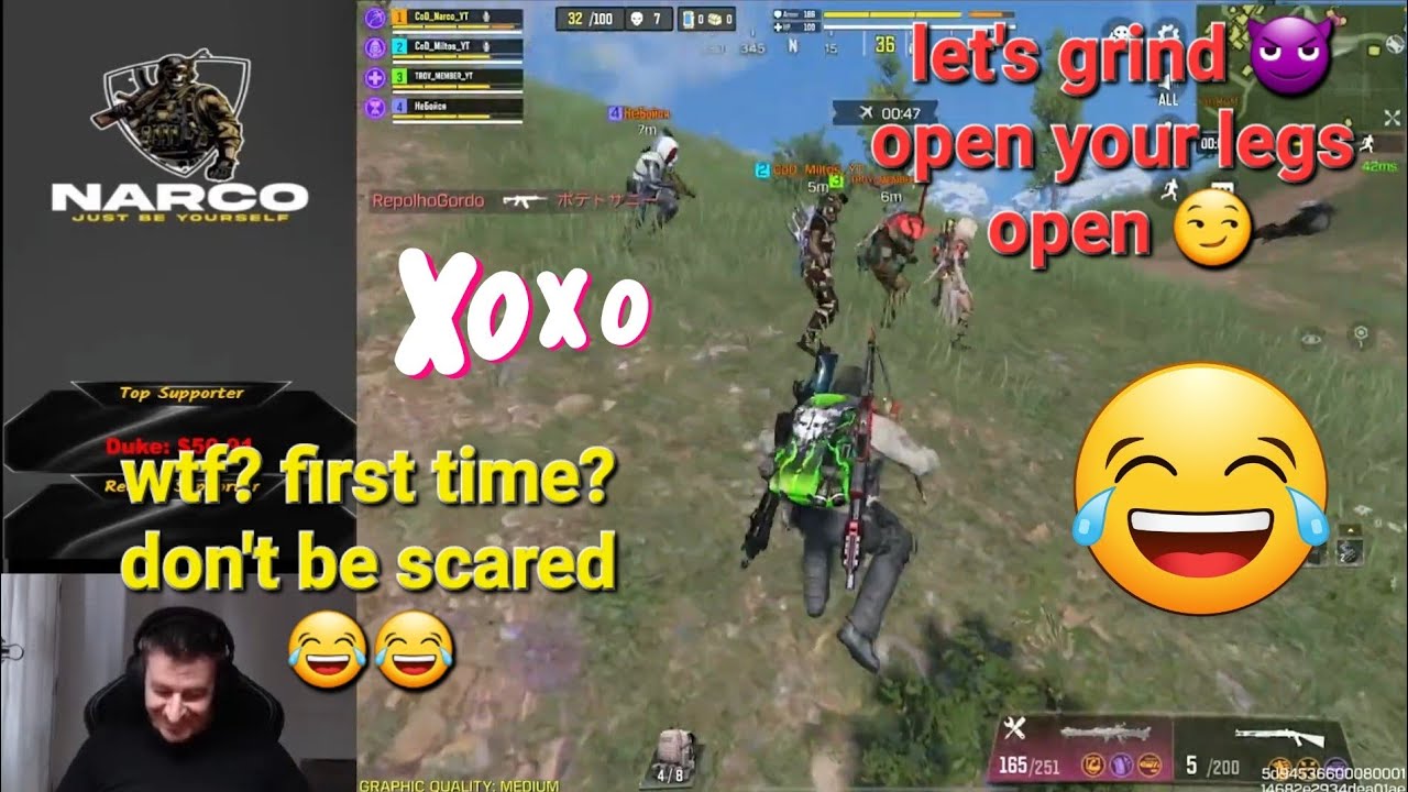 CoD Narco reacts to CoD Miltos YT trolling this enemy 😂😈| CoD Narco ...