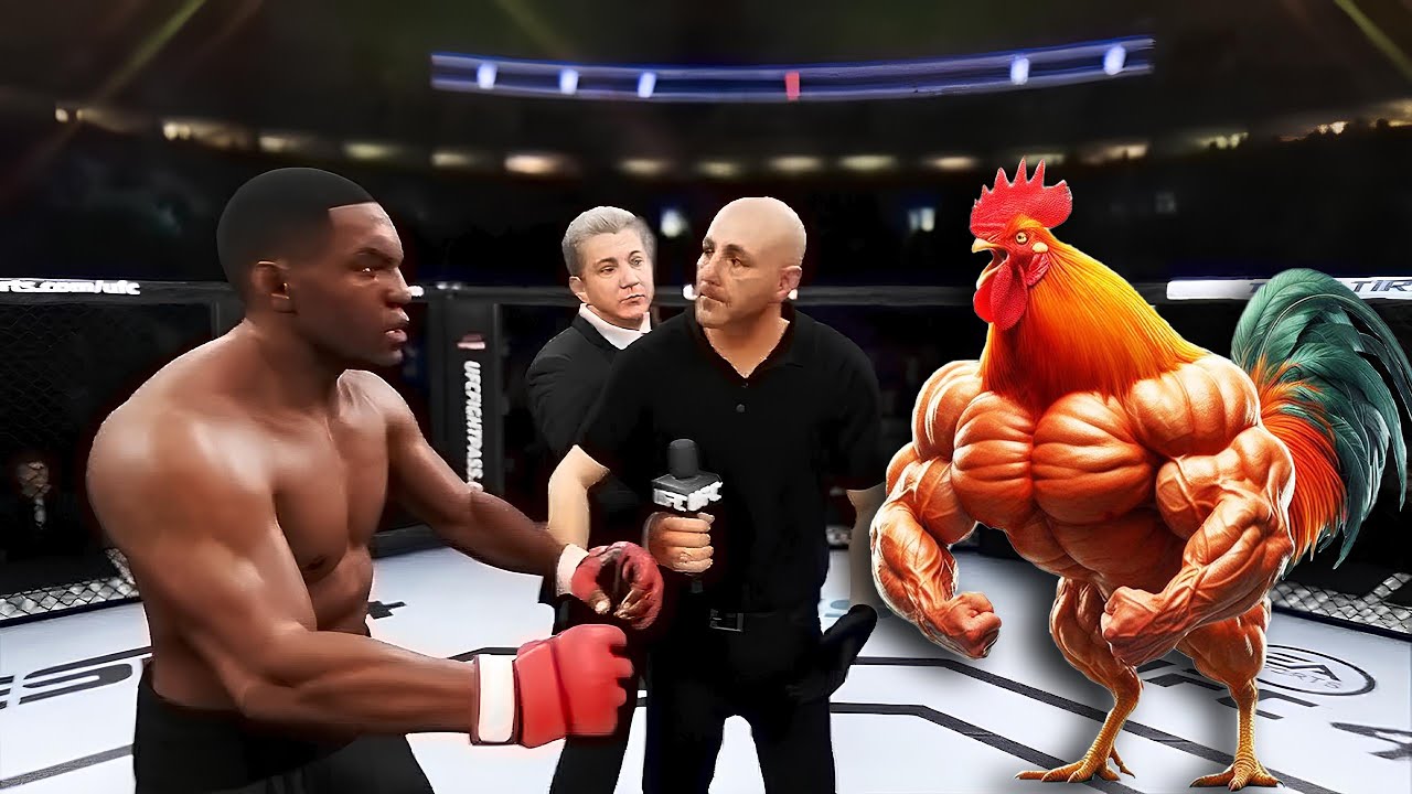 Mike Tyson vs. Strong Chicken Man [EA Sports UFC 4] - YouTube