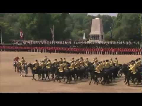 6 Trooping the Colour - Quick March Past and the Household Cavalry Gala ...
